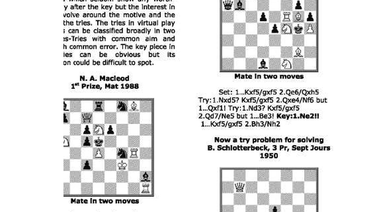 Chess corner - Sportstar