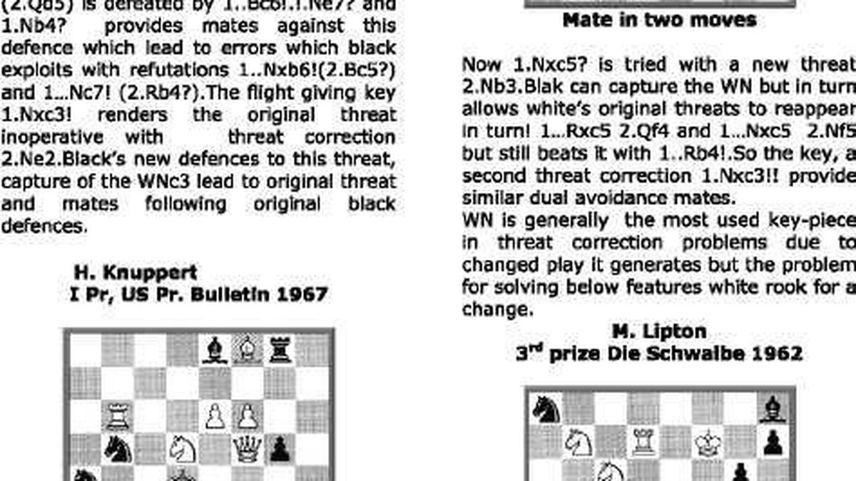 Chess corner - Sportstar