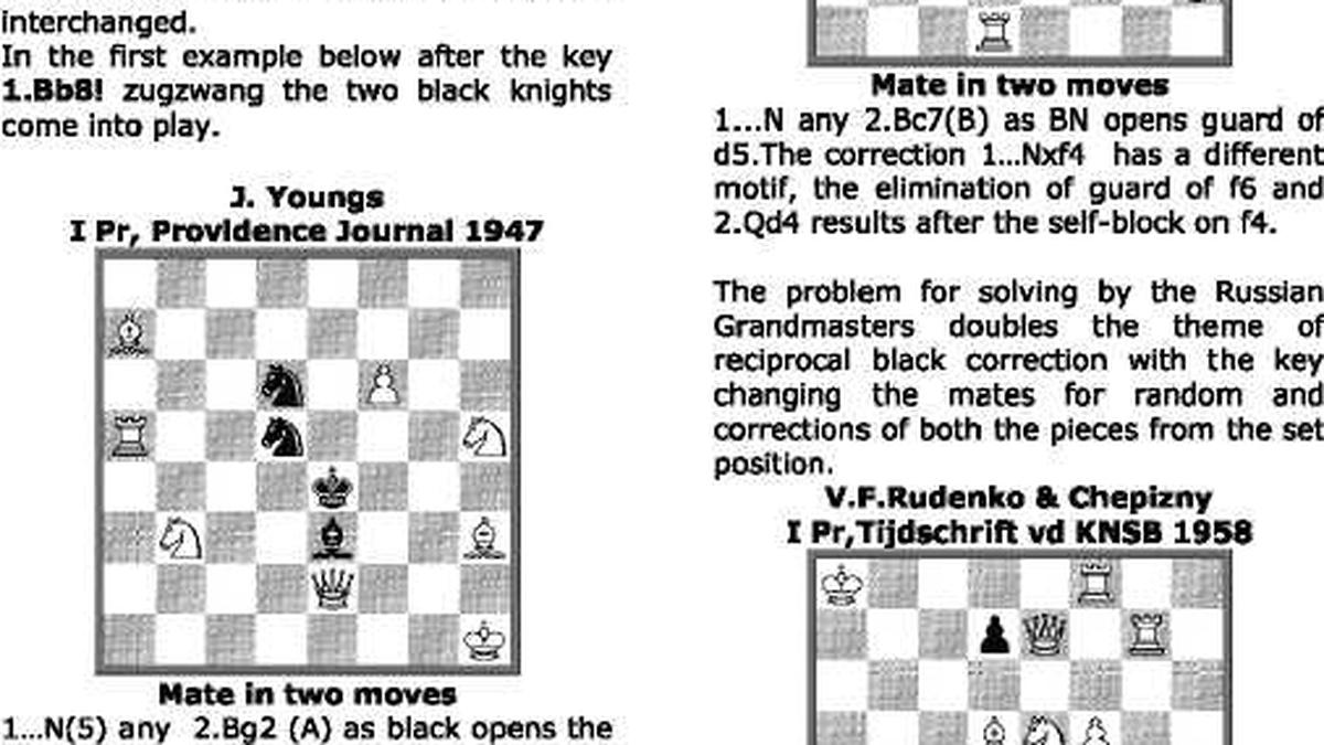 Chess corner - Sportstar