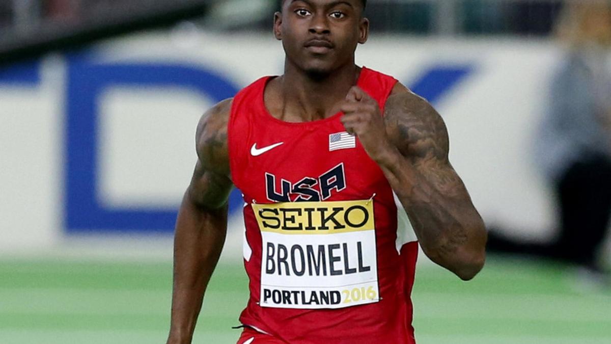 Bromell wins gold in day of drama - Sportstar