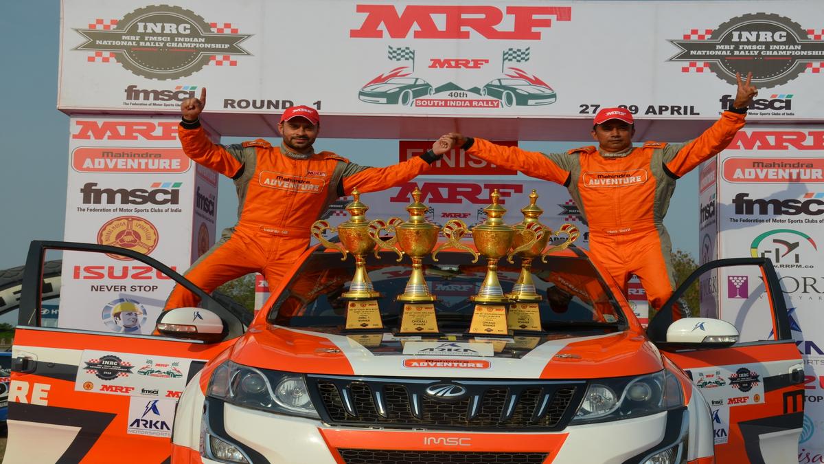 Gill, Vicky Chandhok finish on podium in INRC - Sportstar