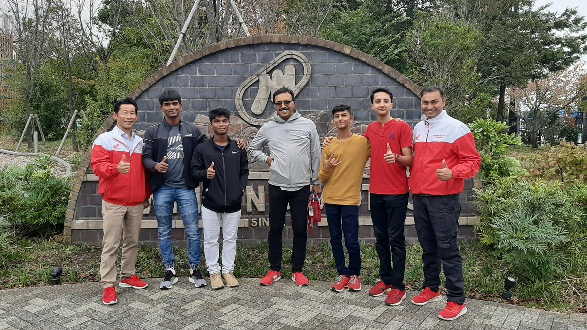 Indian riders explore Moto GP from close quarters in Japan - Sportstar