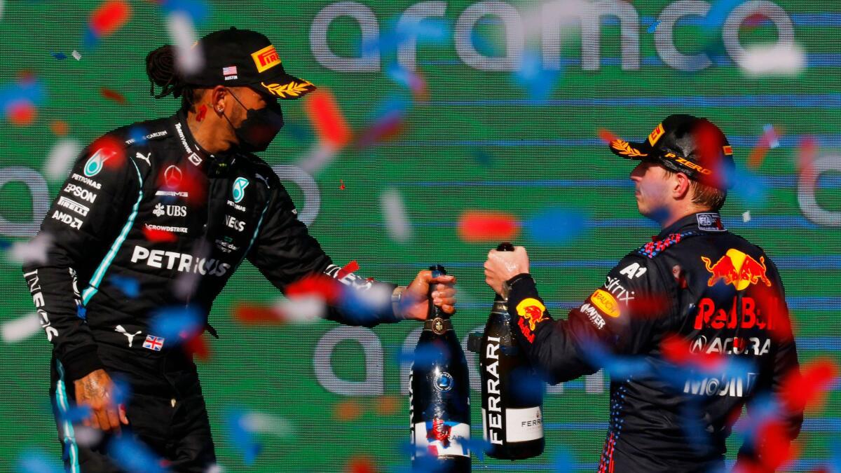 Hamilton and Verstappen rivalry heats up as one of the best in years ...