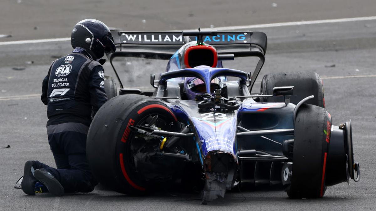 British GP: Albon feeling fine for Austria after Silverstone crash ...