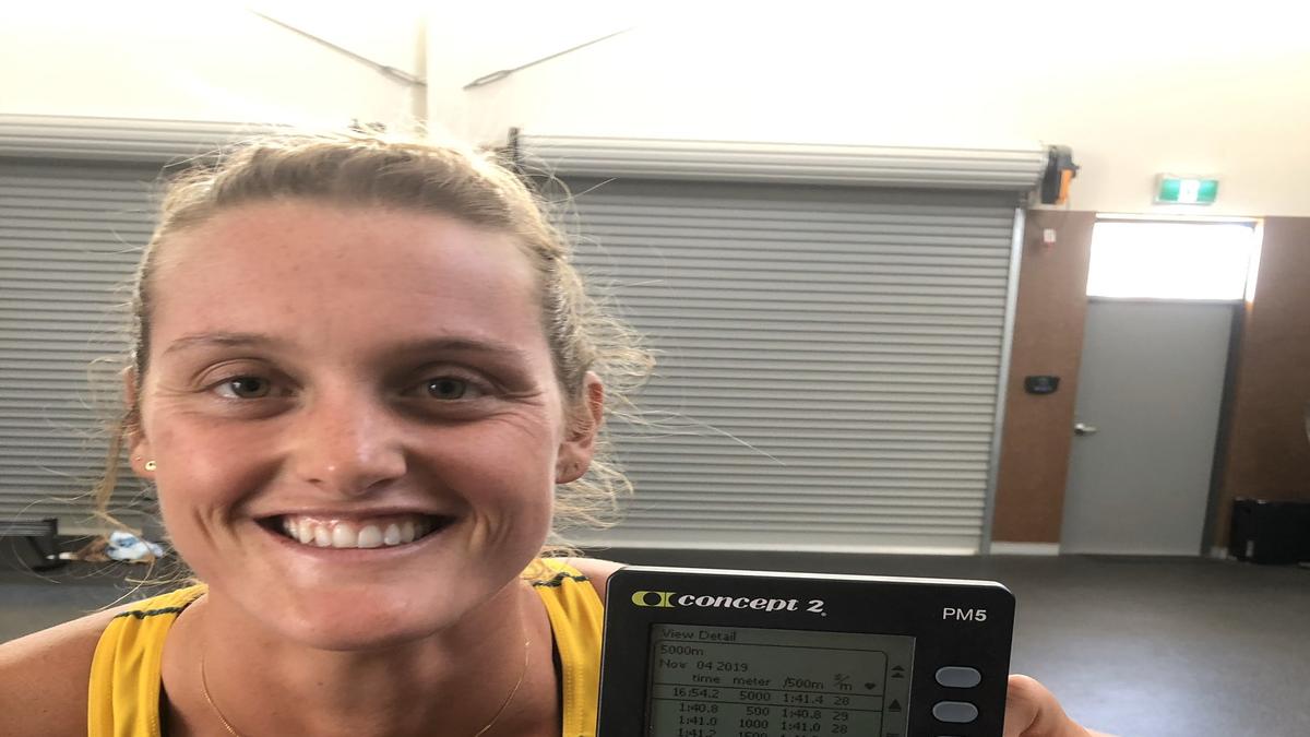 Georgie Rowe unwittingly sets world record during lockdown - Sportstar
