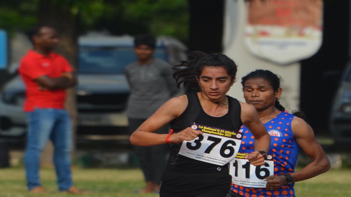 Deeksha shocks Chanda on opening day of U-23 national athletics - Sportstar