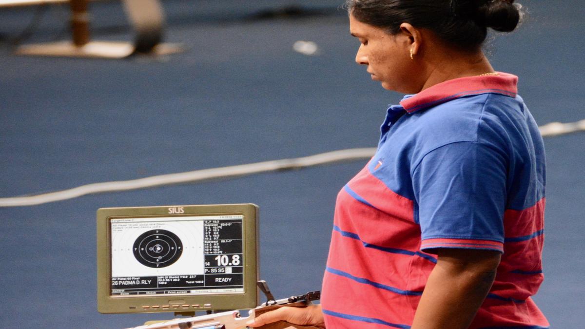 Hammer thrower Padma Devaram challenges the best in air pistol - Sportstar