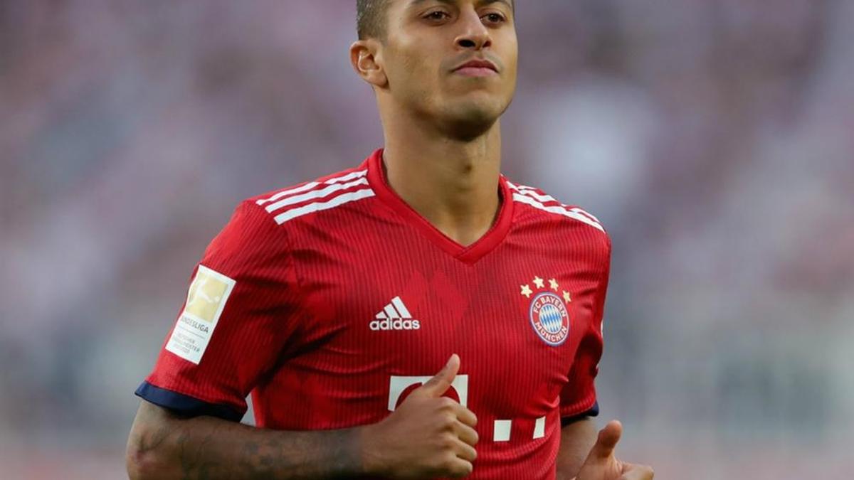 Thiago back in Bayern Munich squad training - Sportstar