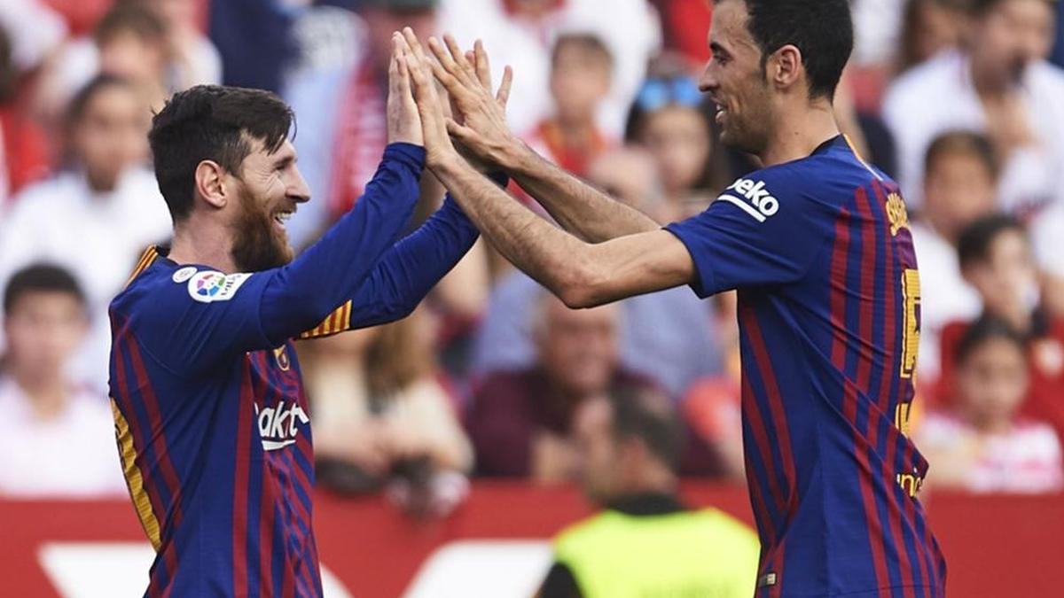 Barcelona: Busquets takes pride in majestic Messi - Sportstar