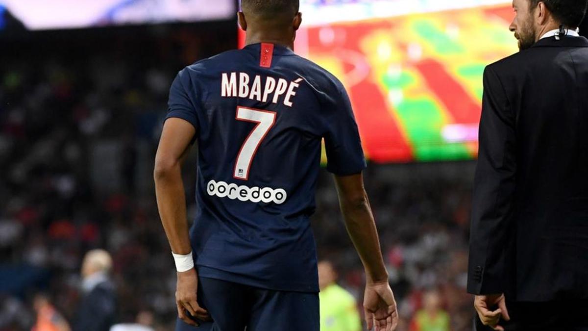 Paris Saint-Germain star Kylian Mbappe begins recovery from hamstring ...