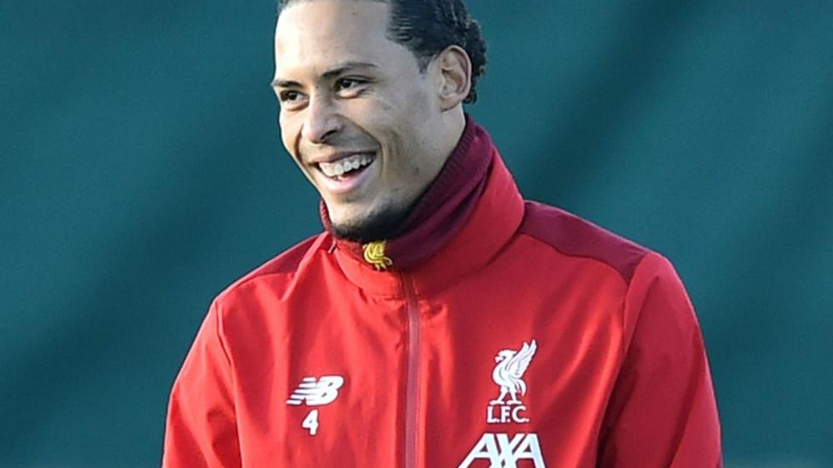Liverpool's Van Dijk trains ahead of Club World Cup final - Sportstar